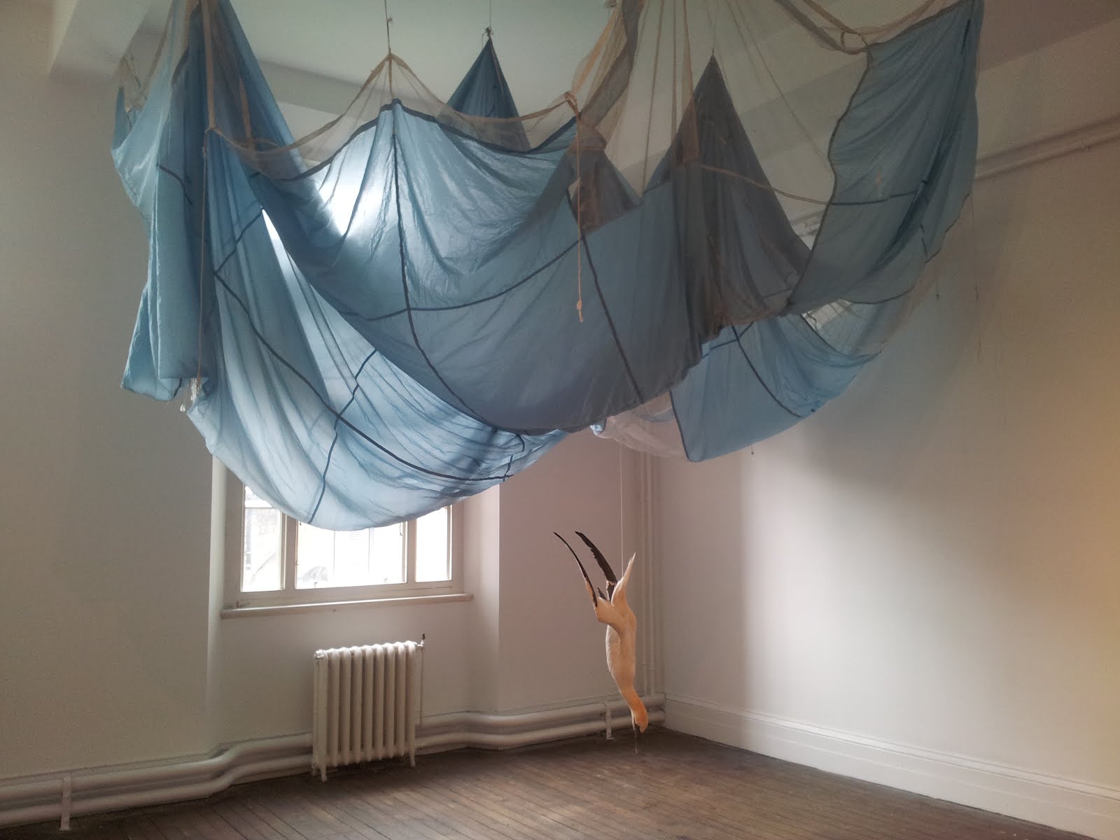 Parachuting Through The Ceiling